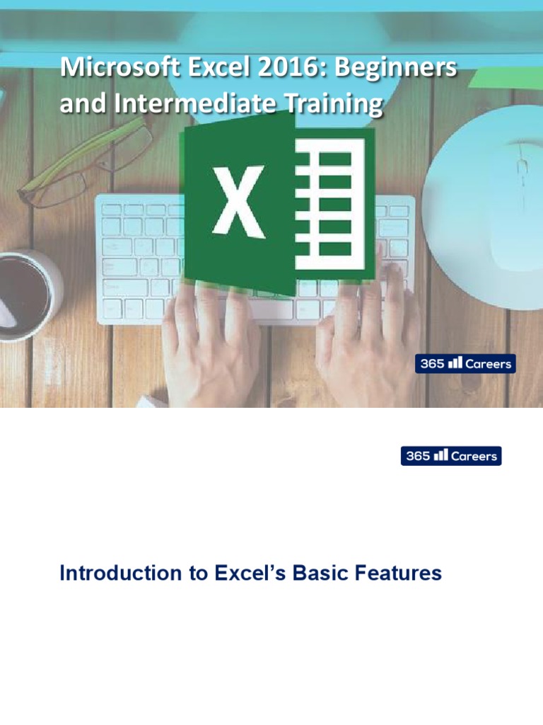 Introduction To Excels Basic Features | PDF | Spreadsheet | Microsoft Excel
