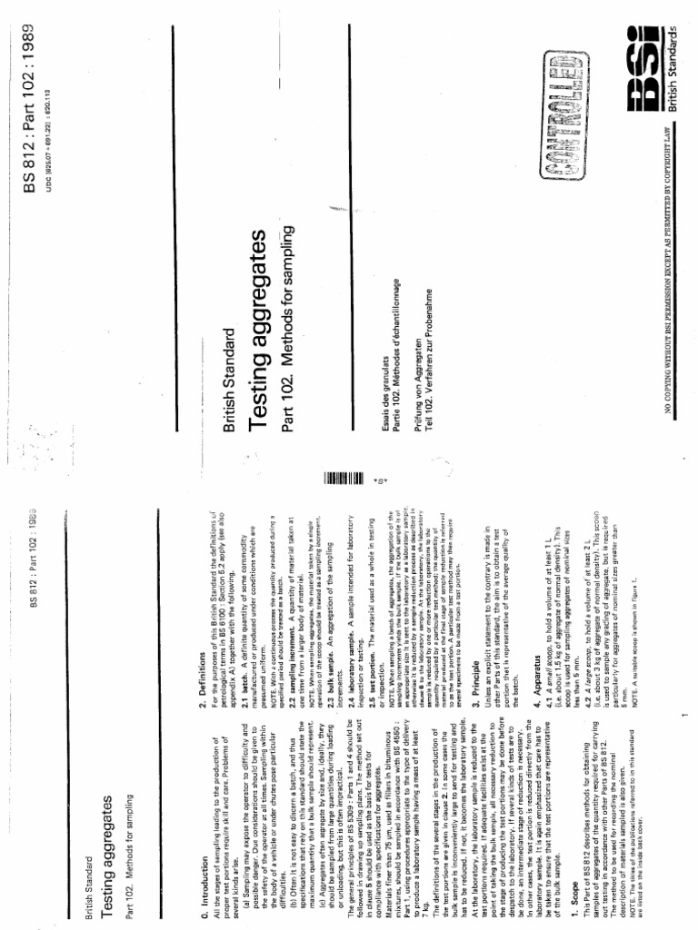 BS 812 PART 102