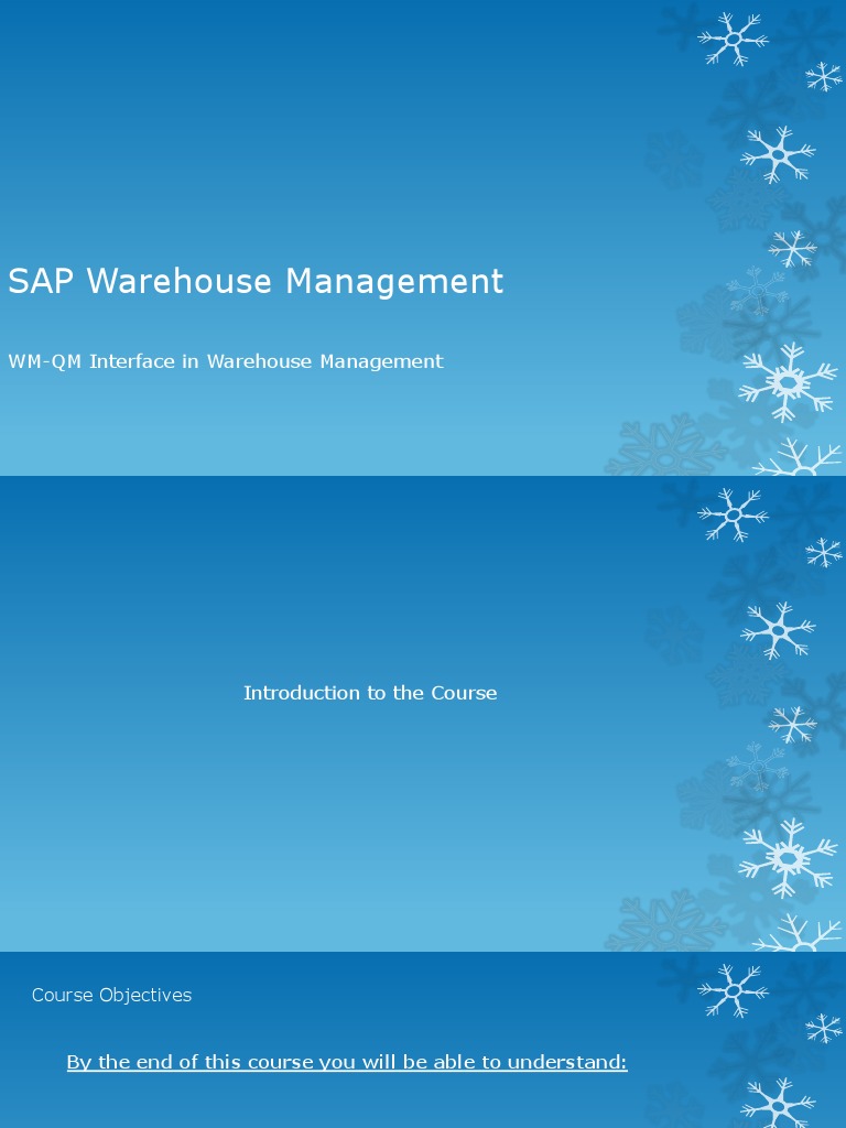 WM-QM Interface in SAP WM | PDF