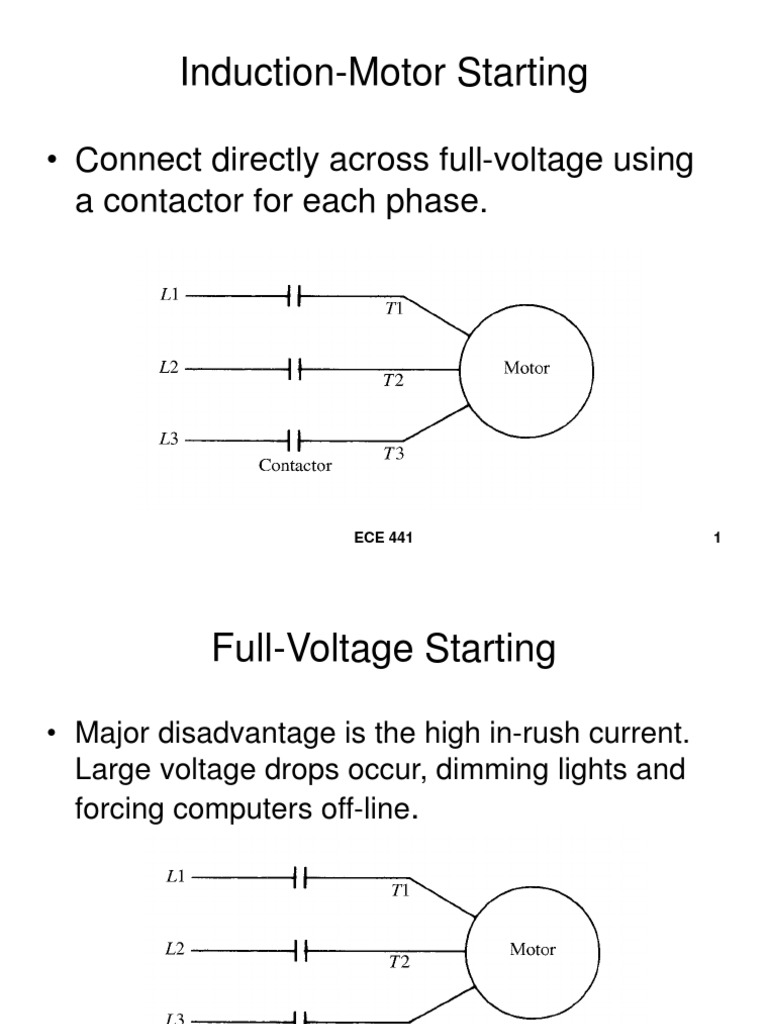 Induction Motor Starting Current Analysis | PDF | Magnetism ...