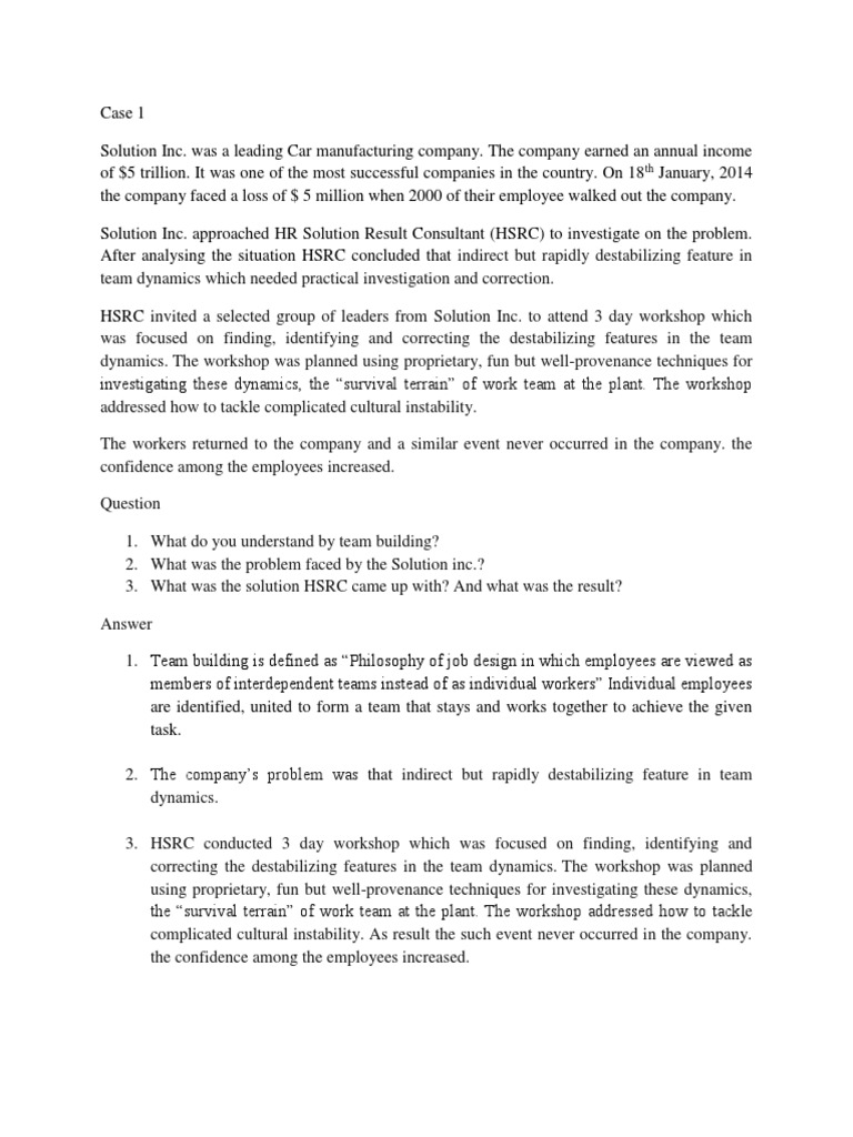 Performance Management - Case Studies | Performance Appraisal | Employment