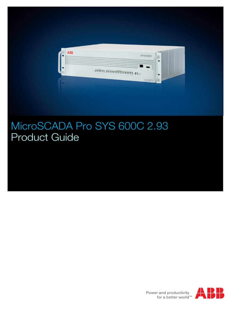 Microscada Pro Sys 600C 2.93: Product Guide | PDF | Gateway ...