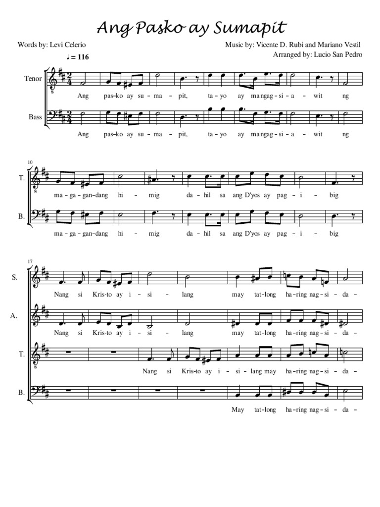 Ang Pasko Ay Sumapit