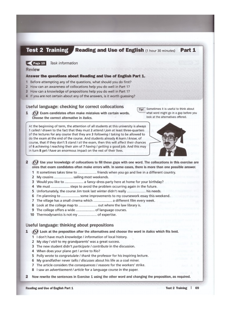 Reading and Use of English PDF | PDF