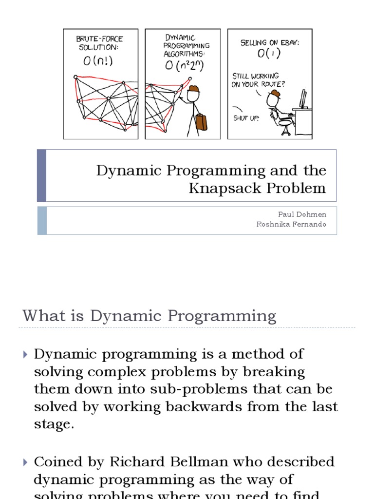 Dynamic Programming Pdf Dynamic Programming Analysis