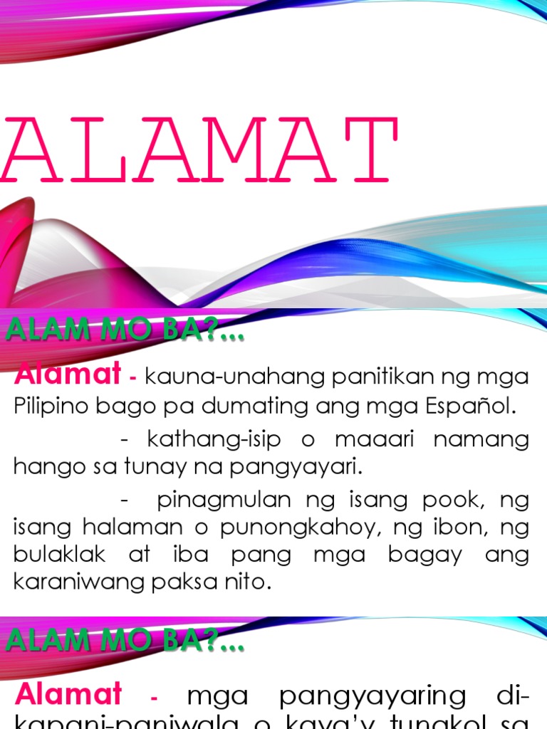 ALAMAT | PDF