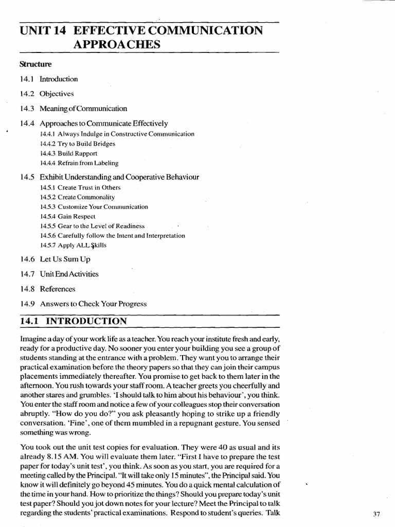 Effective Communication Approaches | Download Free PDF | Communication ...