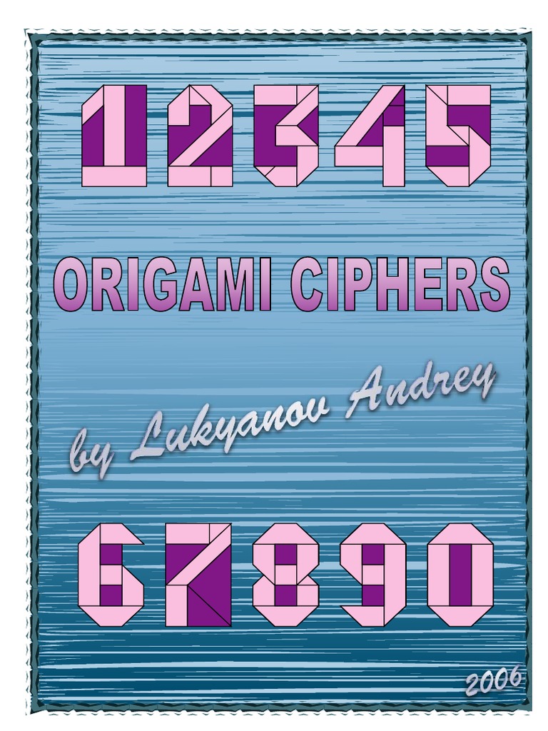 Lukyanov, Andrey - Numeros Origami | PDF