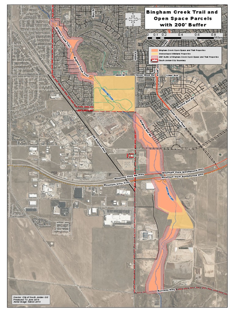 Bingham Creek Map | PDF