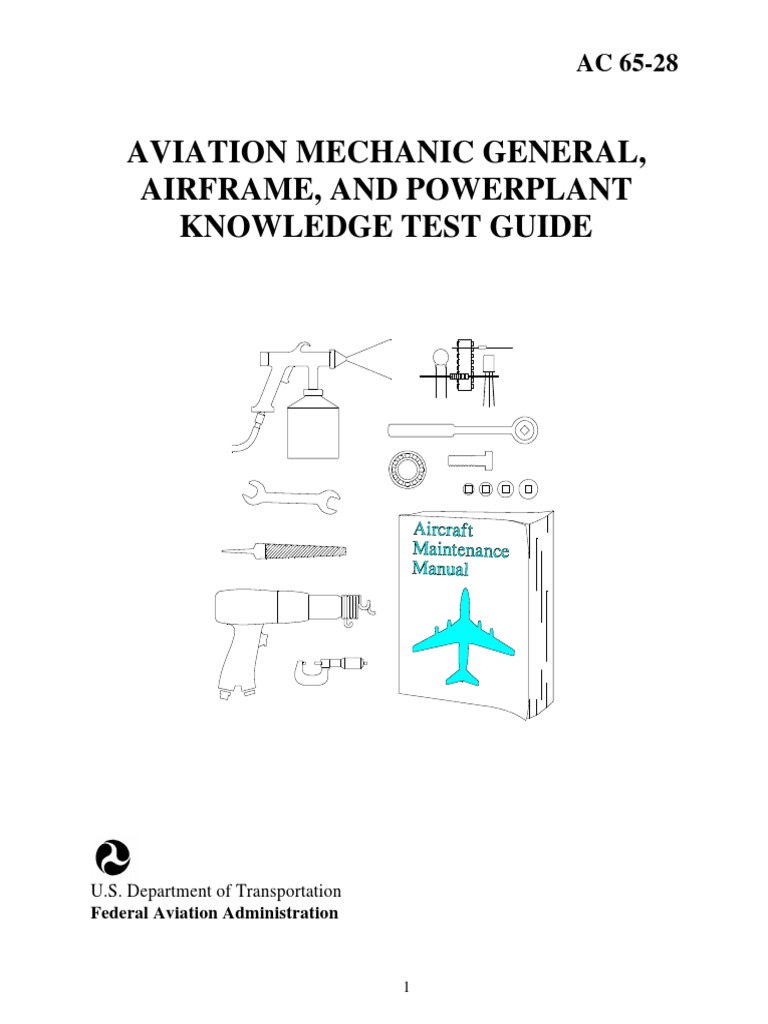 A&P Knowledge Test Preparation Guide | PDF | Federal Aviation ...