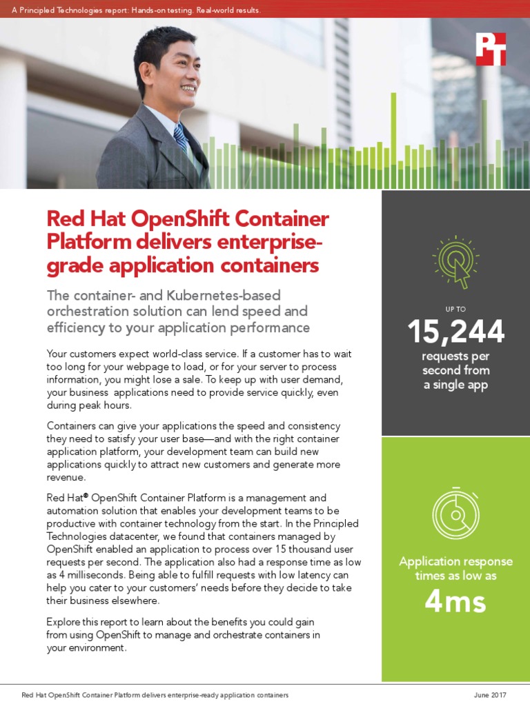 Red Hat OpenShift Container Platform Delivers Enterprise-Grade ...