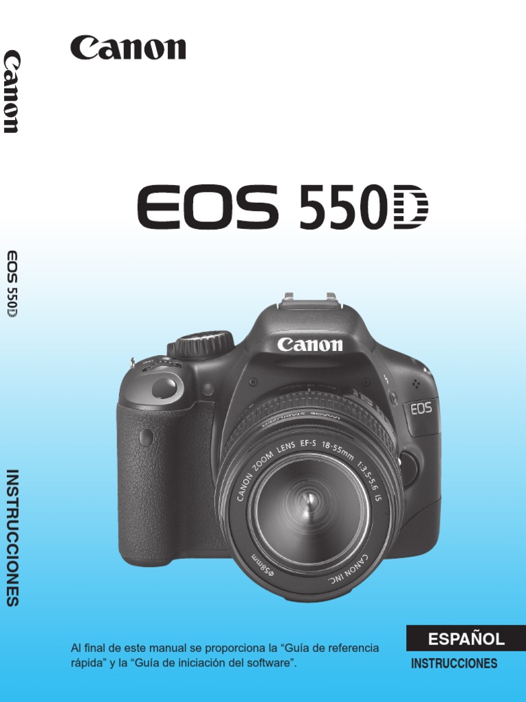 Manual-de-Canon EOS 550D | PDF
