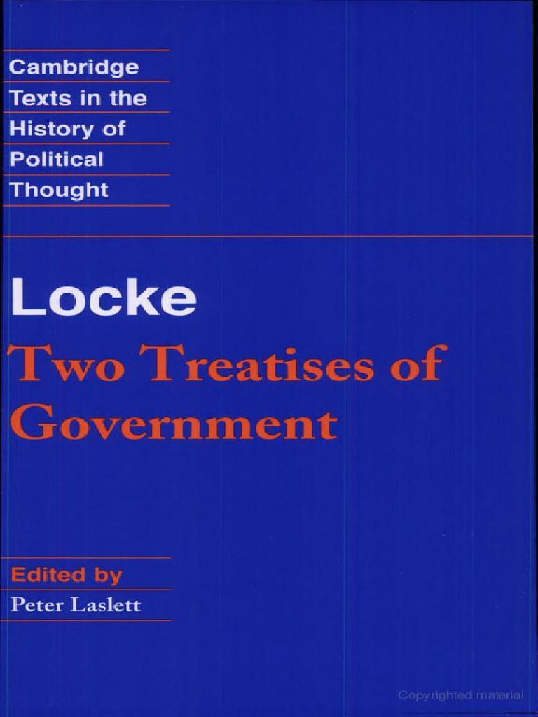(John Locke) Two Treatises of Government (BookFi) PDF | PDF