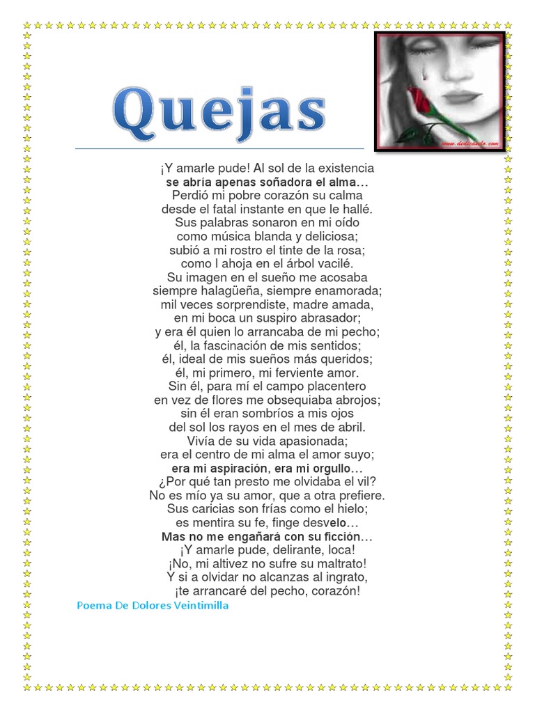 Quejas | PDF | Amor