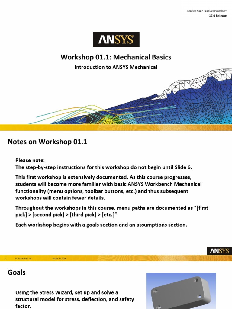 Mechanical Intro 17.0 WS01.1 Mechanical Basics | PDF | Double Click ...
