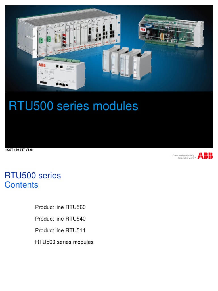 En Rtu500 Modules v201 | Power Supply | Direct Current