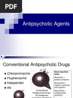 Pharmacology of Antipsychotic Agents Cheat Sheet | PDF | Atypical Antipsychotic | Receptor ...
