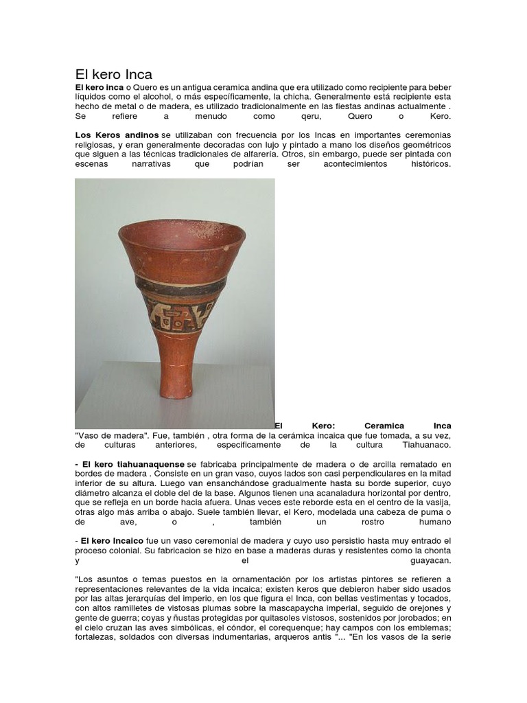 El Kero Inca