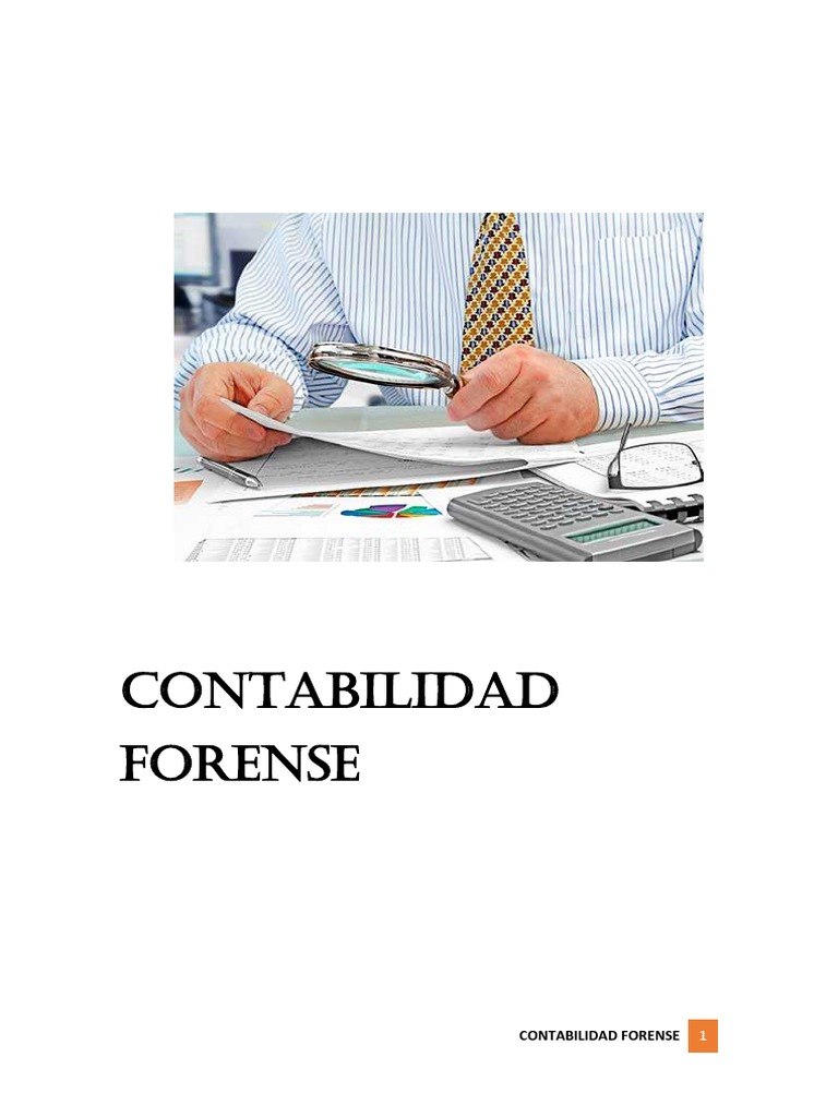 CONTABILIDAD FORENSE.pdf | Testigo experto | Jurisprudencia médica ...