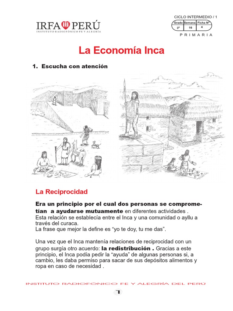 Economia Inca PDF | PDF | Imperio Inca