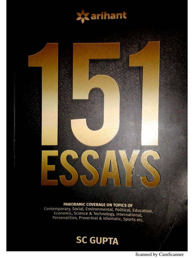 151 ESSAYS - Arihant Publications | PDF