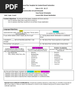 Spanish - Checkpoint A Lesson Plan - Transportation | PDF | Reading ...