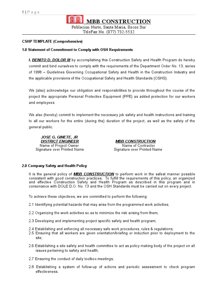 Dole | PDF | Safety | Personal Protective Equipment