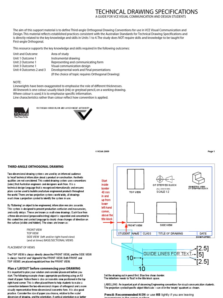 Technical Drawing Specifications | PDF | Drawing | Door