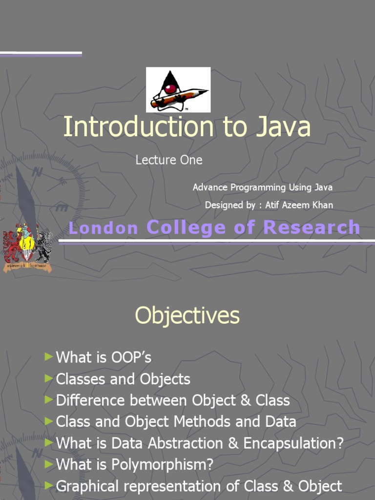 Introduction To OOP Lec One | PDF | Object Oriented Programming ...