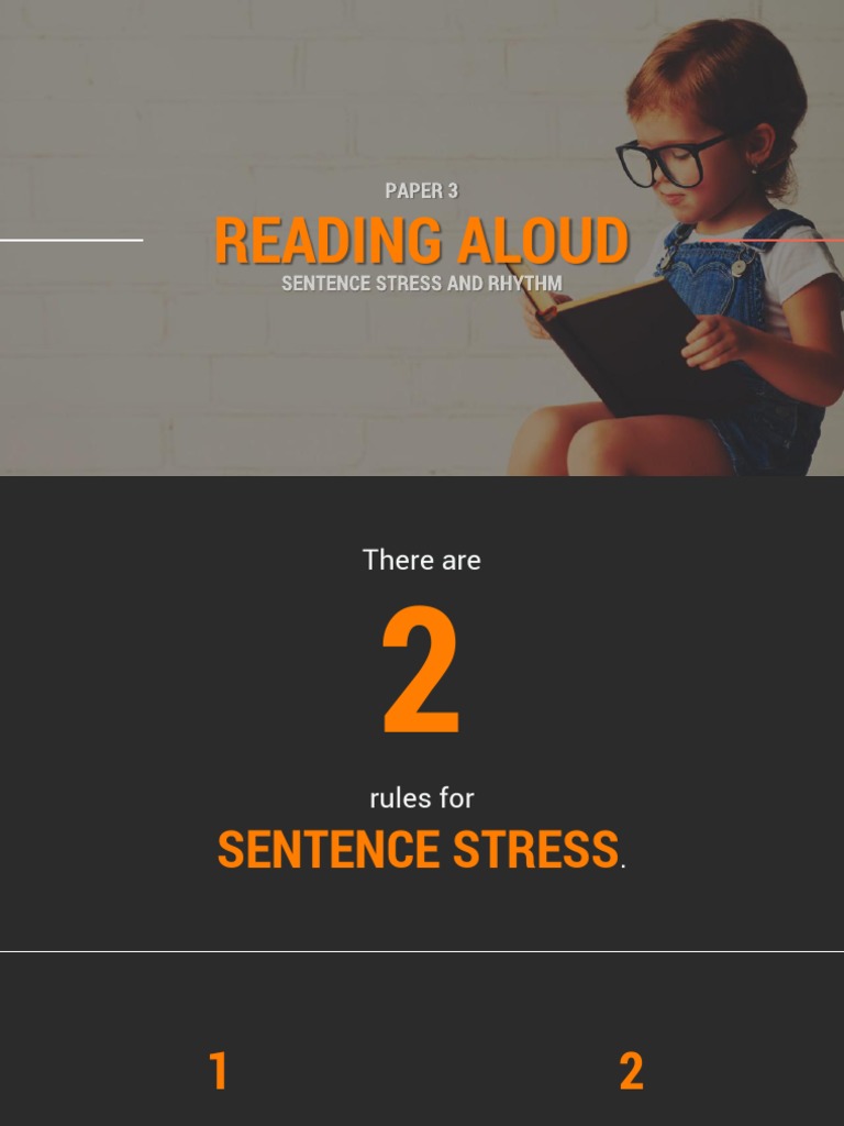 Understanding Sentence Stress and Rhythm | PDF | Stress (Linguistics ...