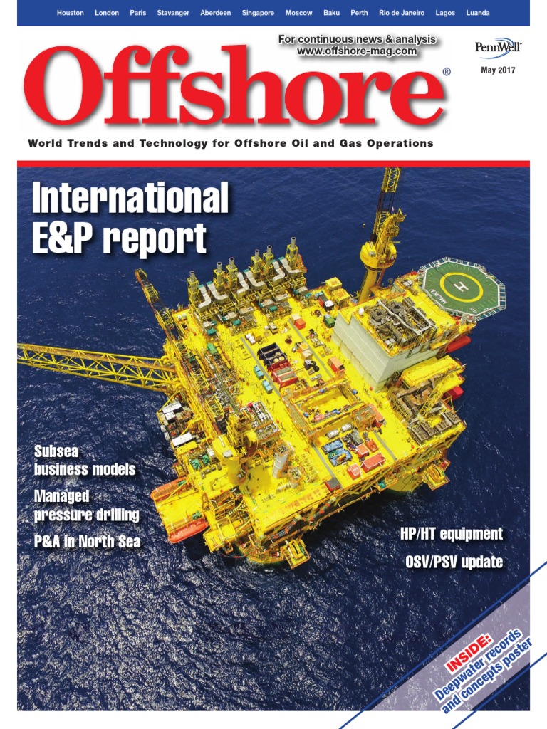 Offshore Magazine May | PDF | Offshore Drilling | Subsea (Technology)