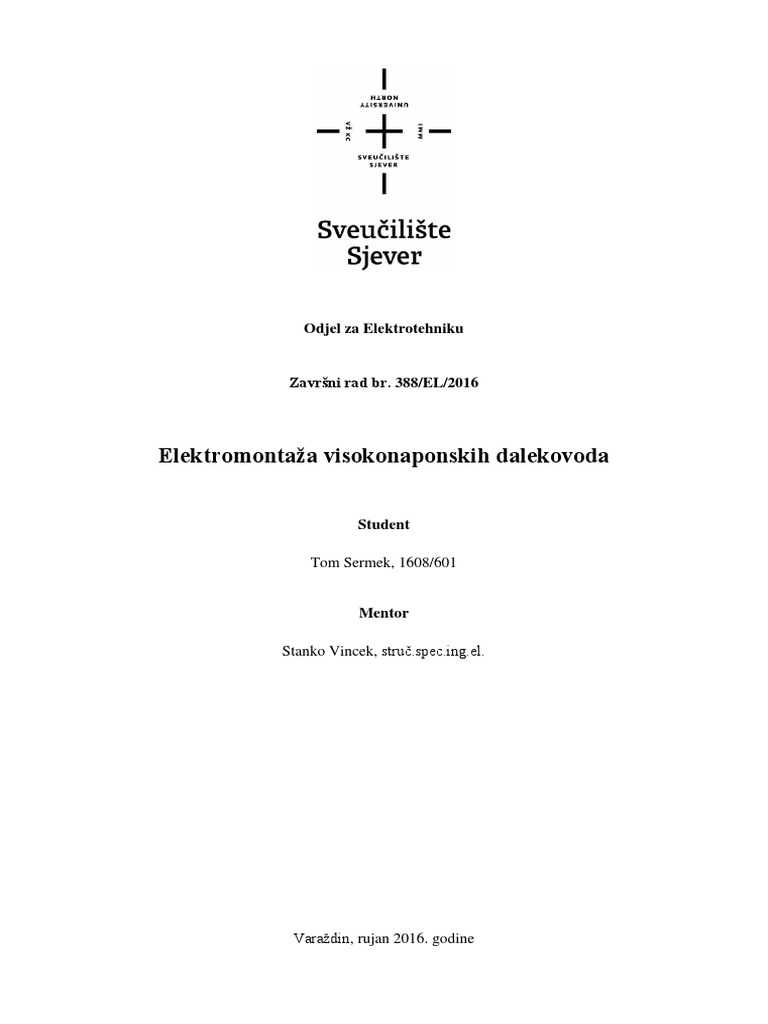 Dalekovod Temelj | PDF