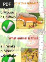 The Gruffalo PPT Story Lesson | PDF