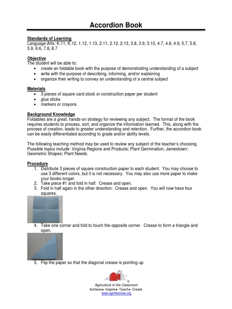 Accordion Book 2 | Teaching Method | Applied Psychology | Free 30-day ...