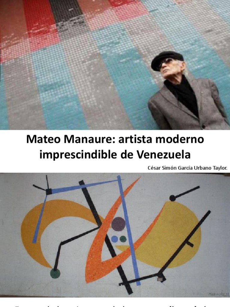 César Simón García Urbano Taylor: Mateo Manaure: Artista Moderno ...