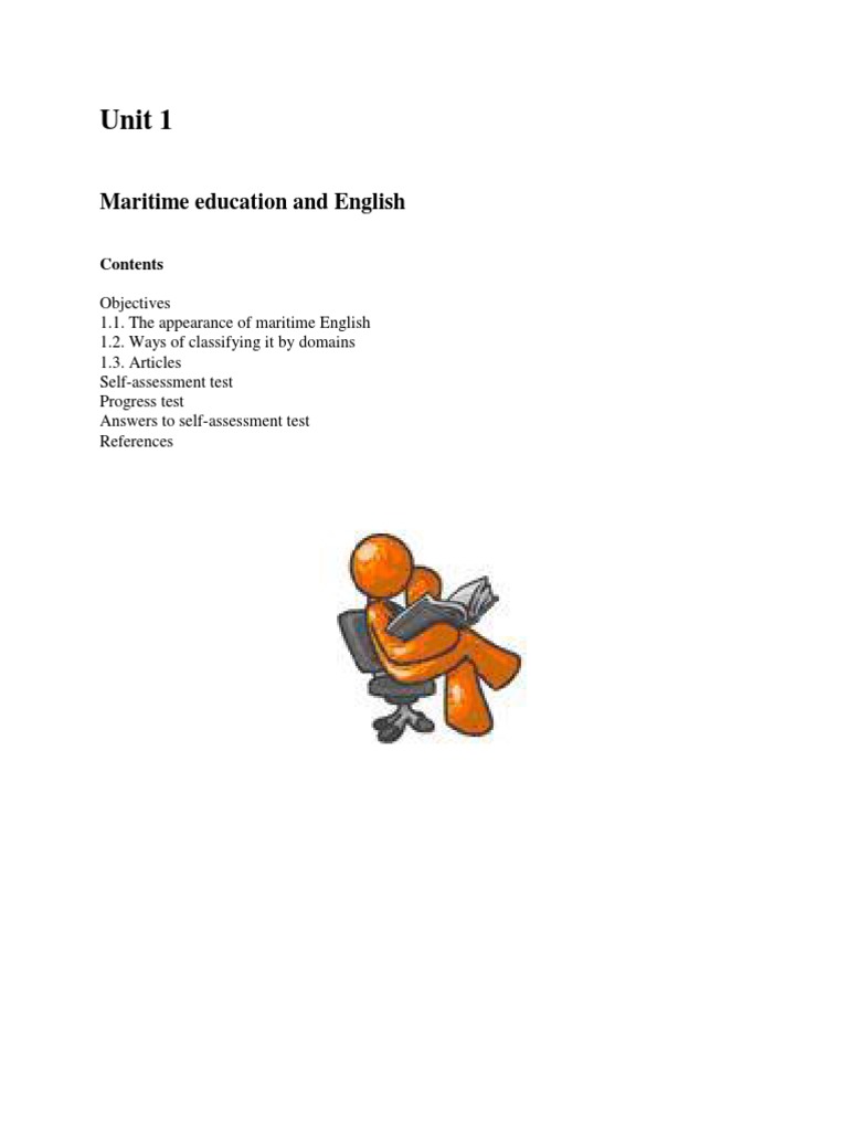Maritime English | PDF | Noun | English Language