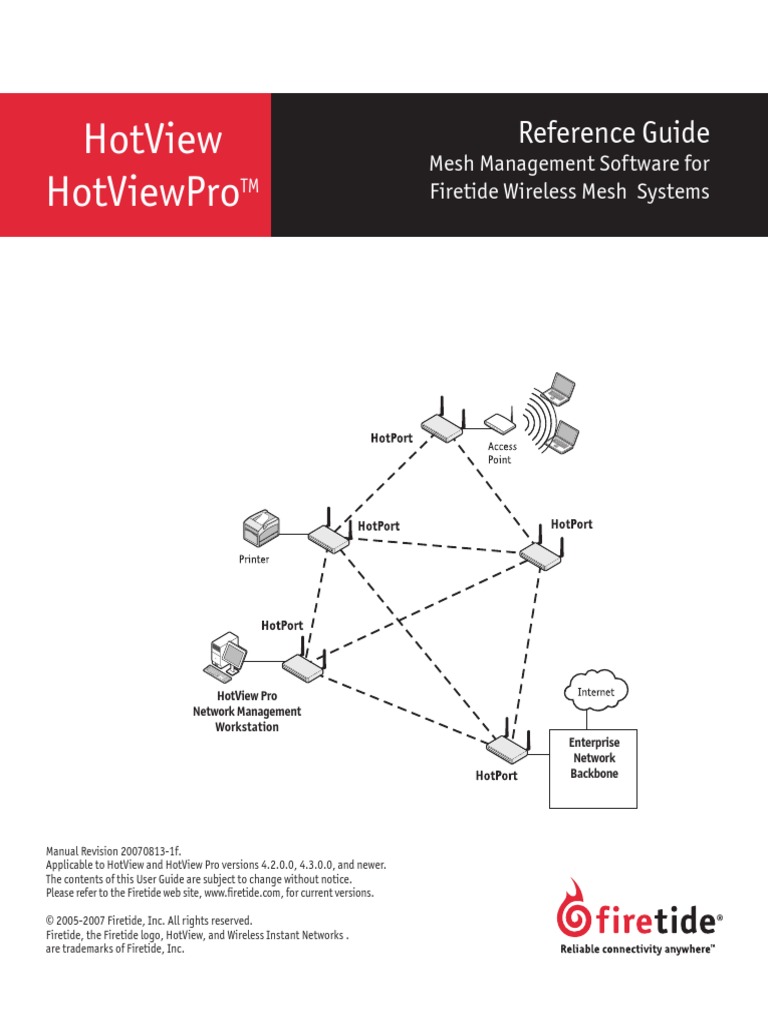 Firetide | PDF | Wireless Access Point | Computer Network