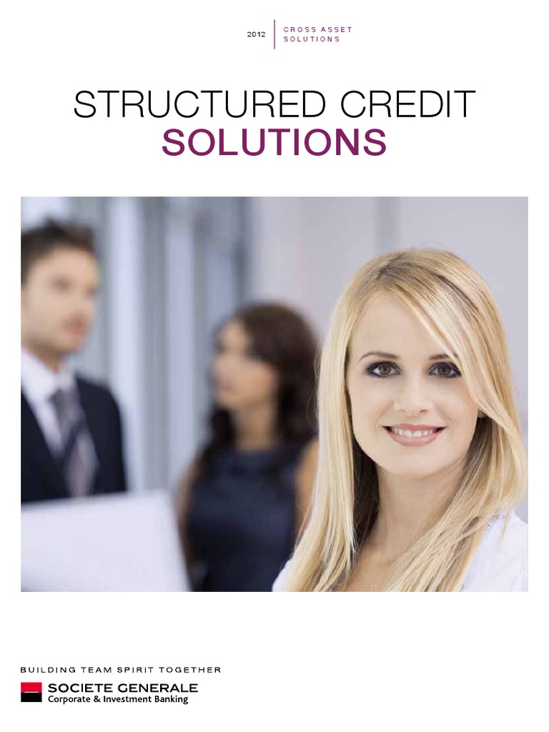 Structured Credit Solutions | PDF | Credit Default Swap | Credit Derivative