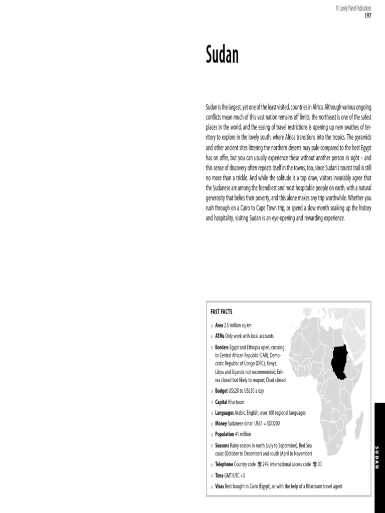 Africa-Sudan v1 m56577569830500664 PDF | PDF | Khartoum | Sudan