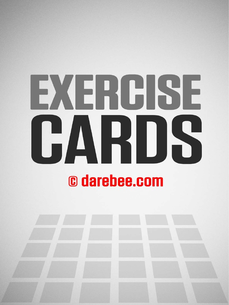 Darebee Exercise Cards PDF | PDF