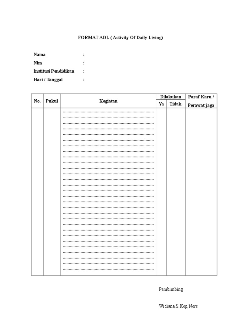 Format Adl | PDF
