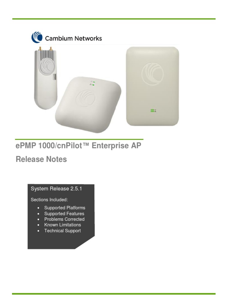 CnMaestro On-Premises User Guide | PDF | Ieee 802.11 | Wireless Access ...