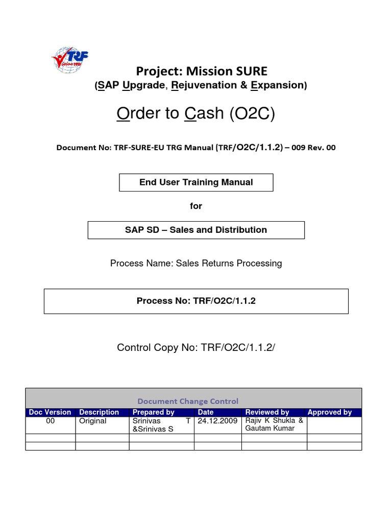 A Step-by-Step Guide to Processing Sales Returns in SAP: From Return ...