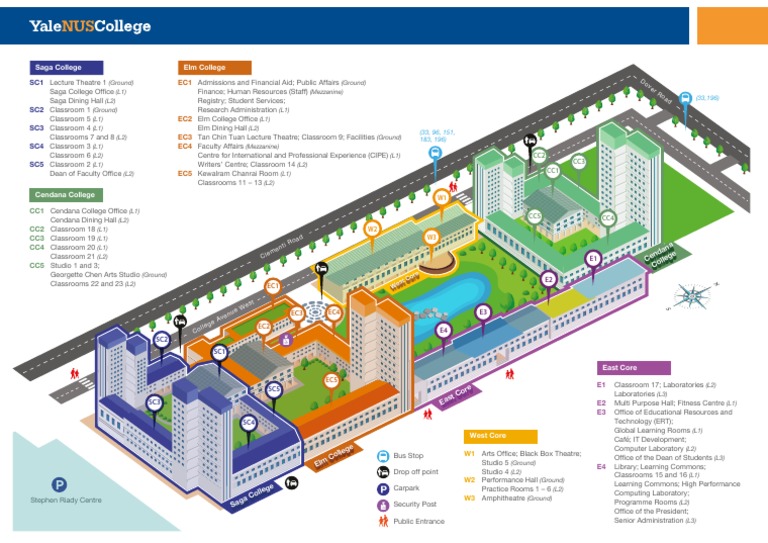 Campus Map PDF | PDF | Academia | Students