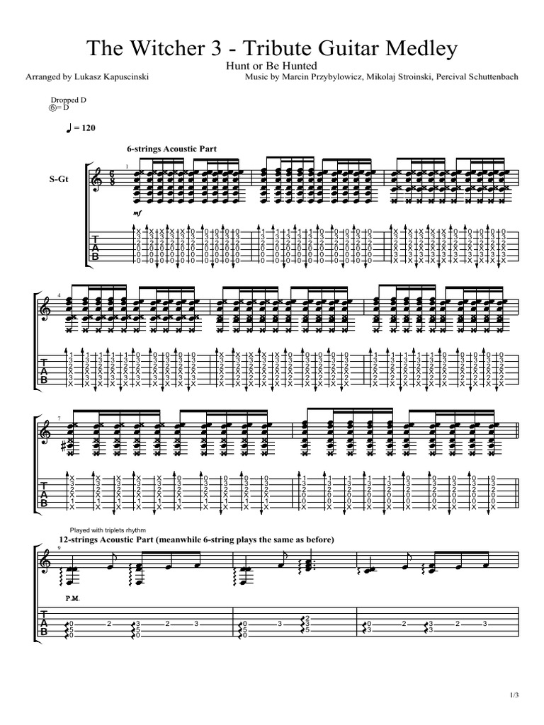 The Witcher 3 - 5. Hunt or Be Hunted | PDF | Necked Lutes | Musical ...