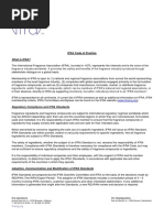 IFRA Certificate Template | PDF