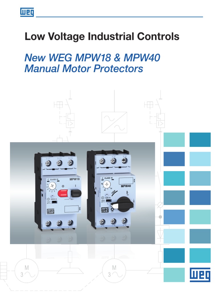 WEG MPW18 & MPW40 Motor Protectors | PDF | Physical Quantities ...