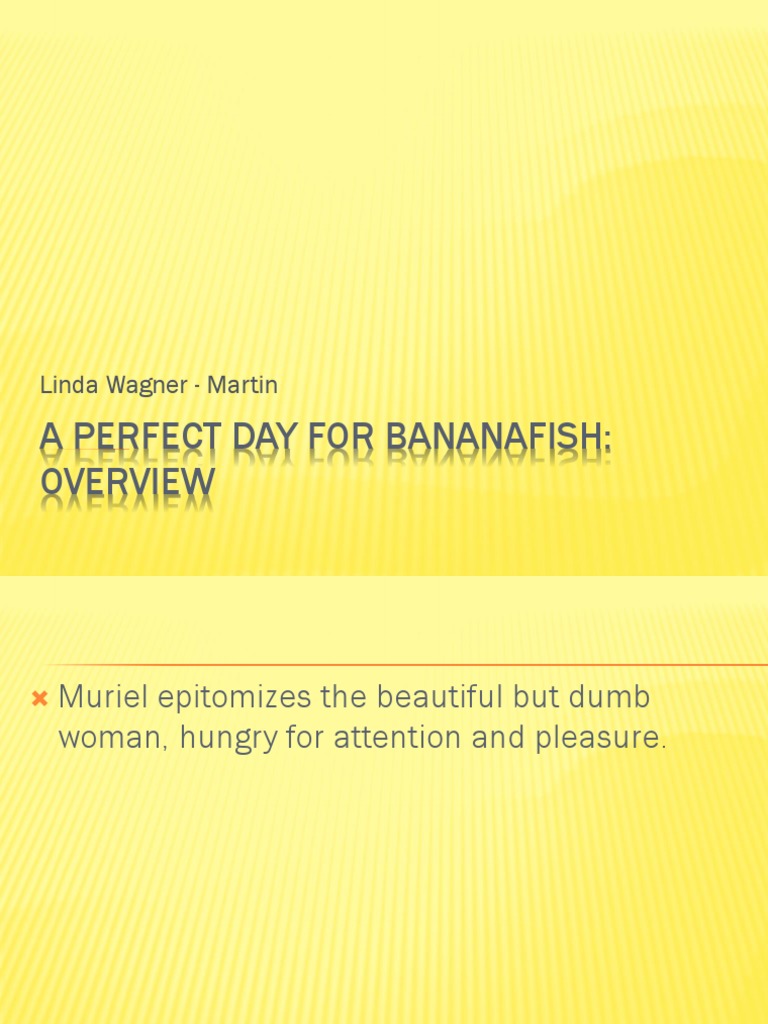 Literary Analysis of Bananafish | PDF