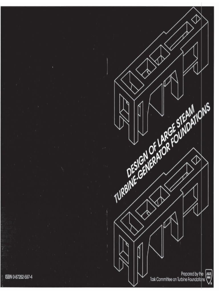 ASCE Design of Large Steam Turbine Generator Foundations PDF | PDF ...