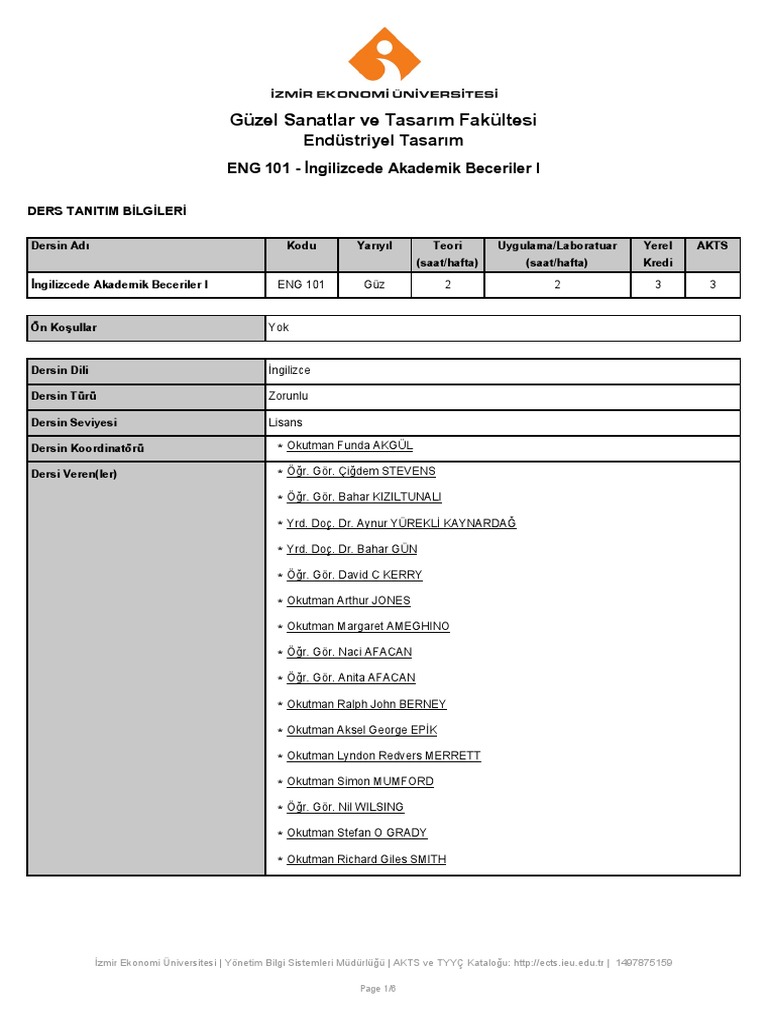 Eng 101 | PDF